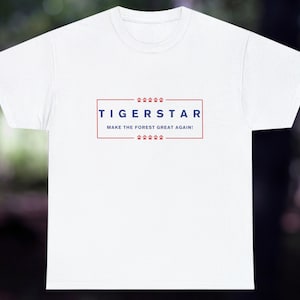 Tigerstar Make the Forest Great Again Political Graphic Tshirt Warriors Cats Book Fandom Funny ...