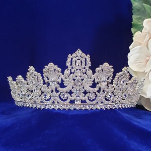Bridal Tiara, ANASTASIA Tiara, Opulent Bridal Tiara, Wedding Tiara ...