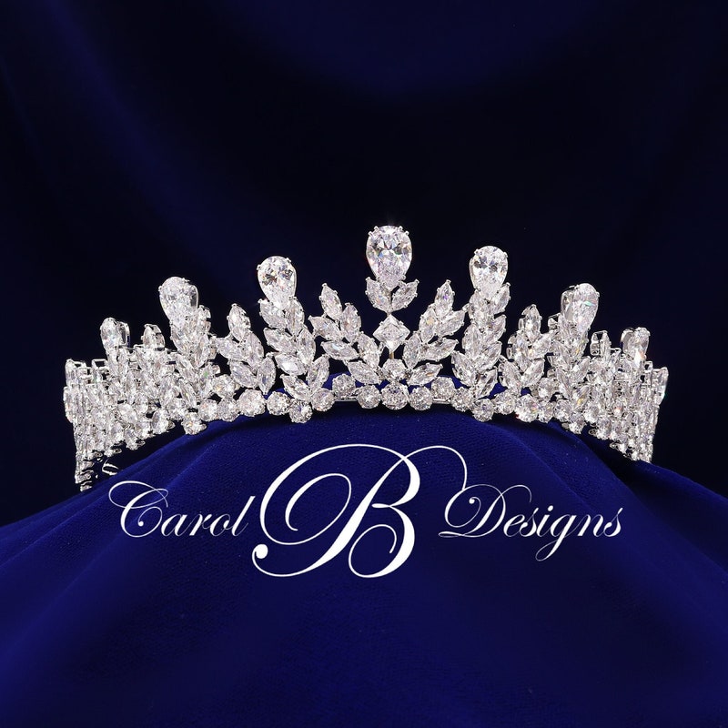 Bridal Tiara Crown - Etsy