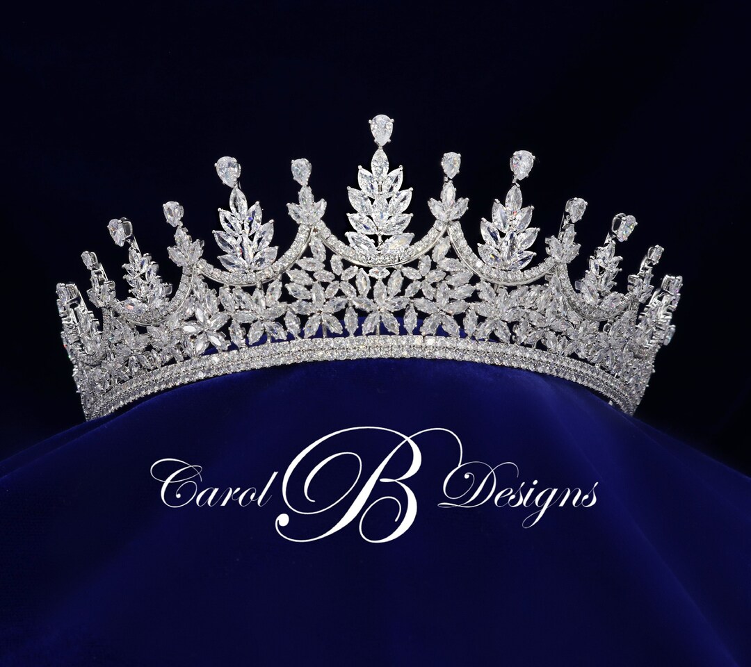 Bridal Tiara, Princess Wedding Tiara, Royal Wedding Crown - Etsy