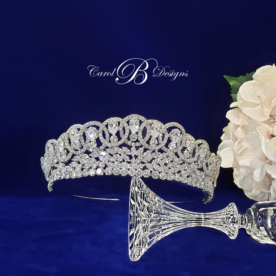 Bridal Tiara, ARIANA Wedding Tiara - Etsy
