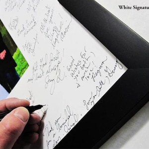 16x20 Signature Mat WITH Wood Frame - for Your Wedding or Event - 8446 ...