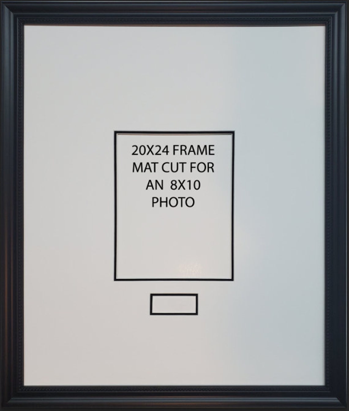 20x24 Signature Mat Kit WITH Frame. Silver, White or Black Signature ...