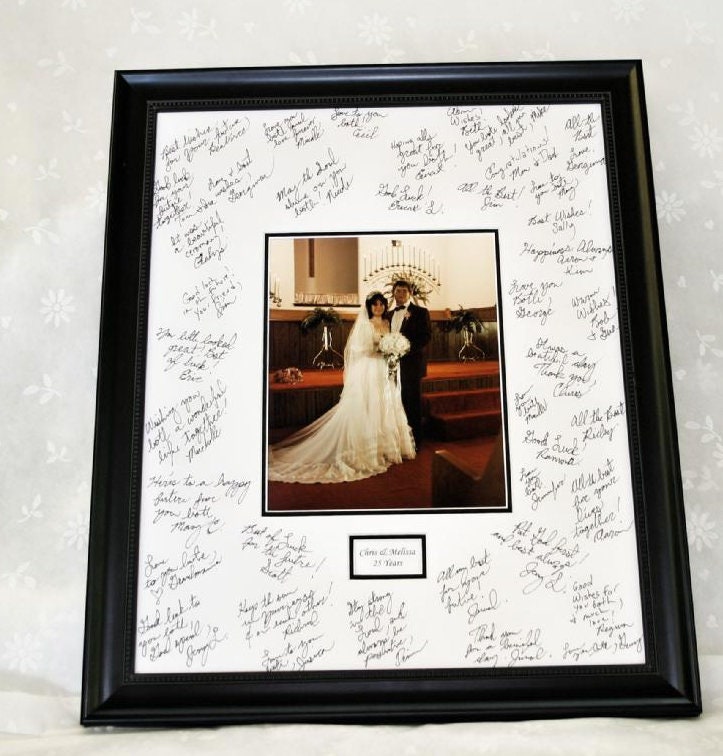 16x20 Signature Mat Kit WITH Frame. Silver Gold White and - Etsy