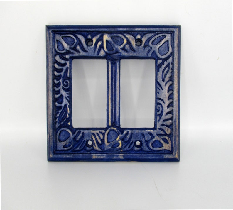 Garden Leaves GFCI Rocker Double Block Light Switch or Power - Etsy