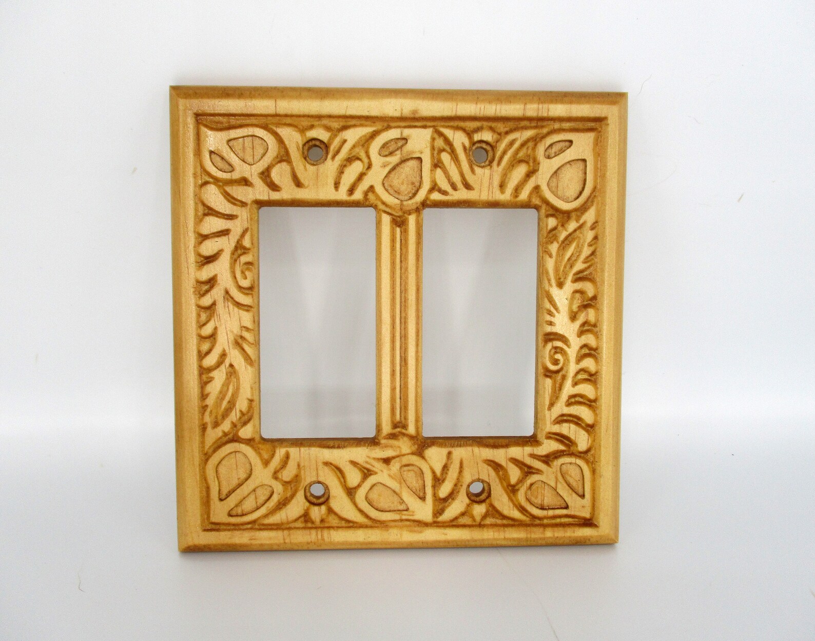 Garden Leaves GFCI Rocker Double Block Light Switch or Power - Etsy