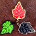 Leaf Enamel Pin - Etsy