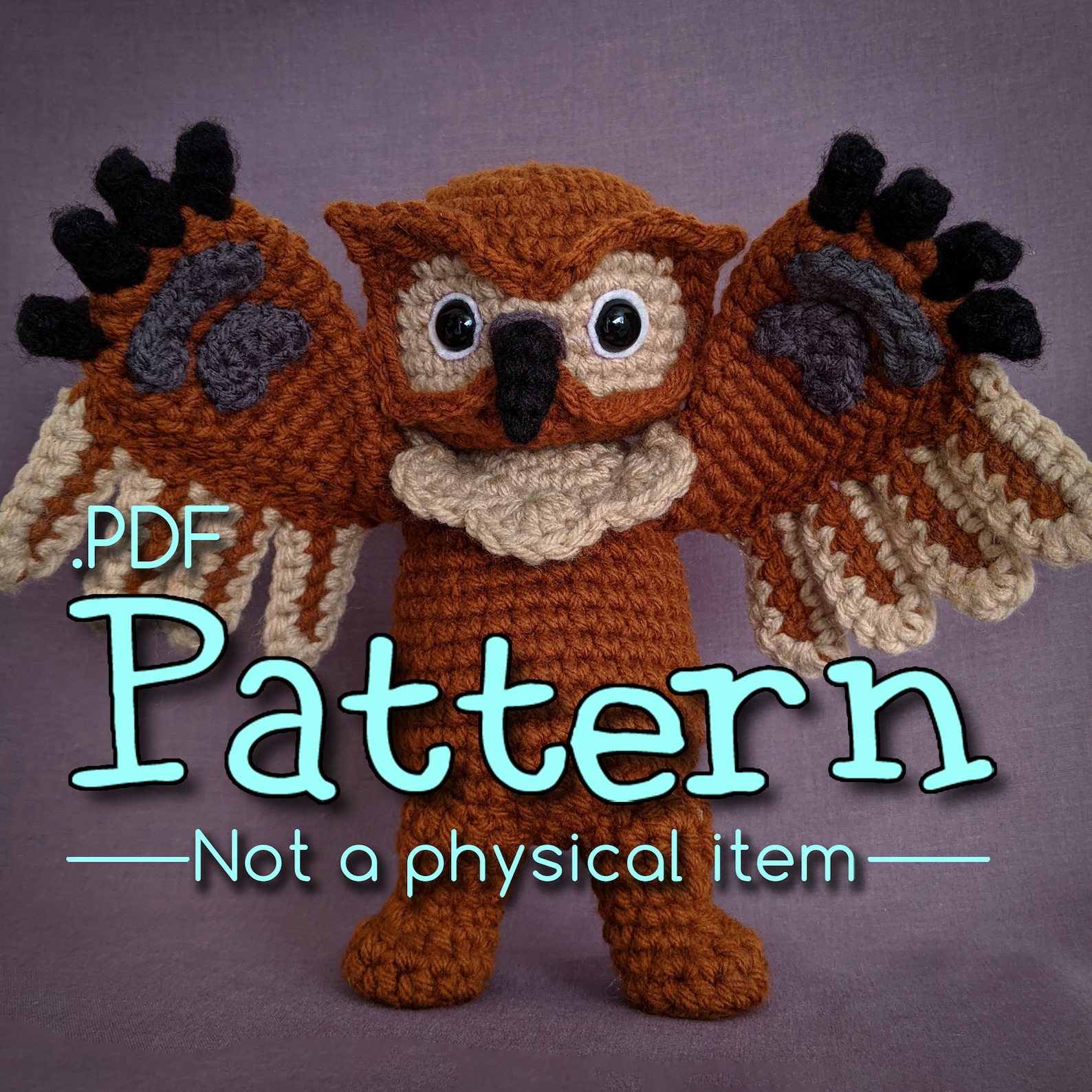Owlbear Crochet Amigurumi Pattern - Etsy