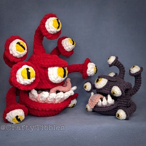Beholder Crochet Amigurumi Pattern - Etsy UK