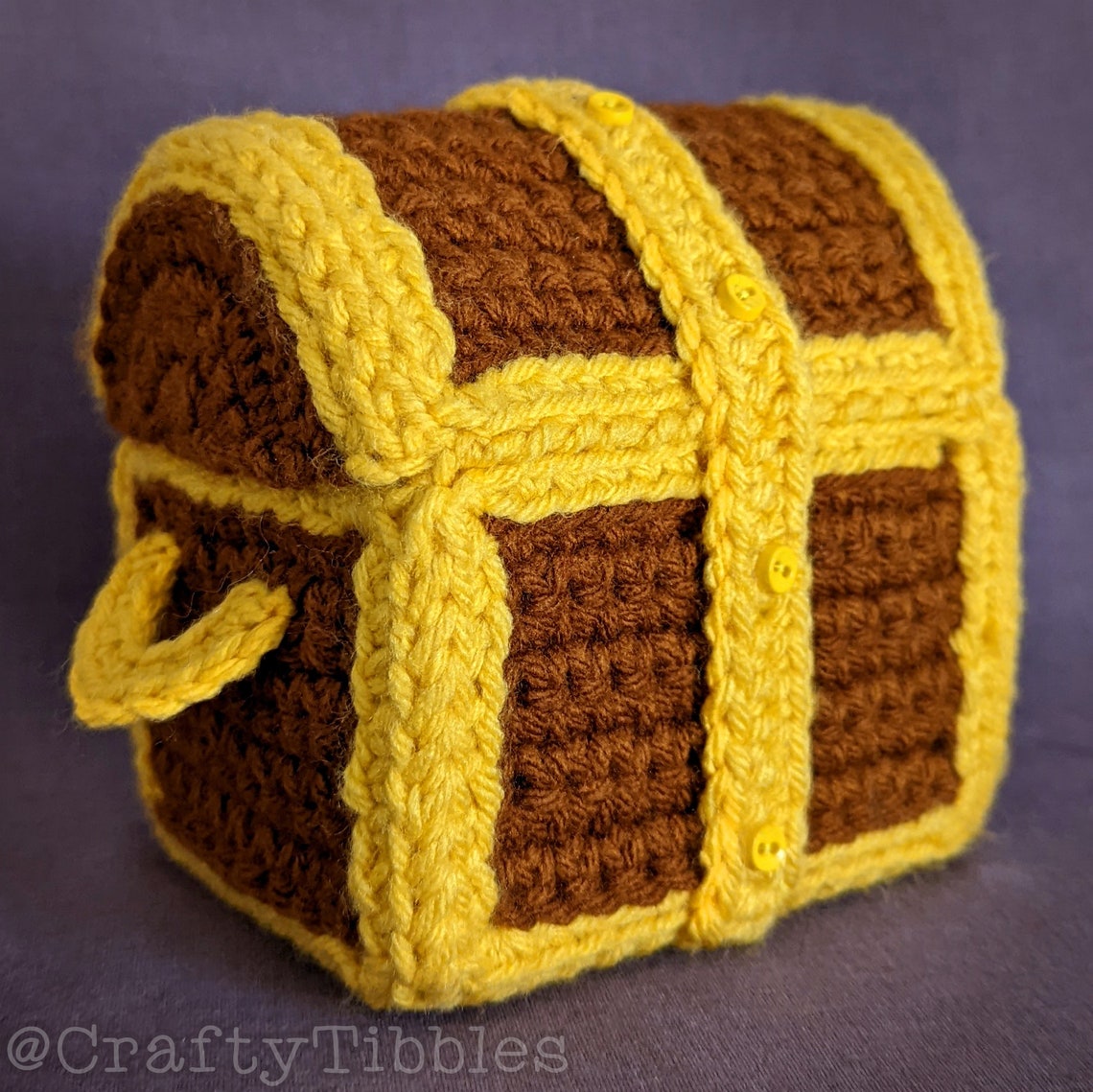 Mimic Chest Crochet Amigurumi Pattern - Etsy