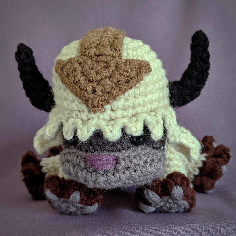 Flying Bison Crochet Amigurumi Pattern - Etsy