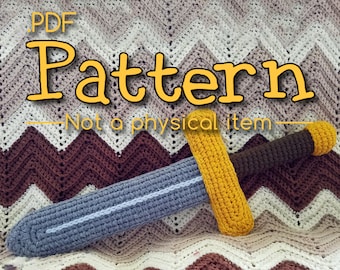 Crochet Sword | Etsy