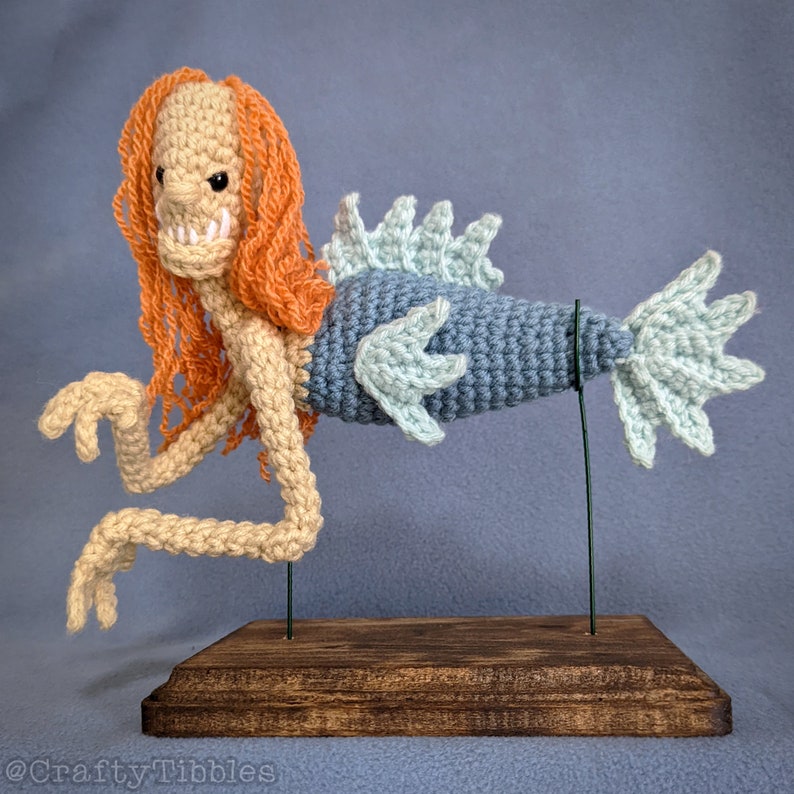 Fiji Mermaid Crochet Amigurumi Pattern - Etsy