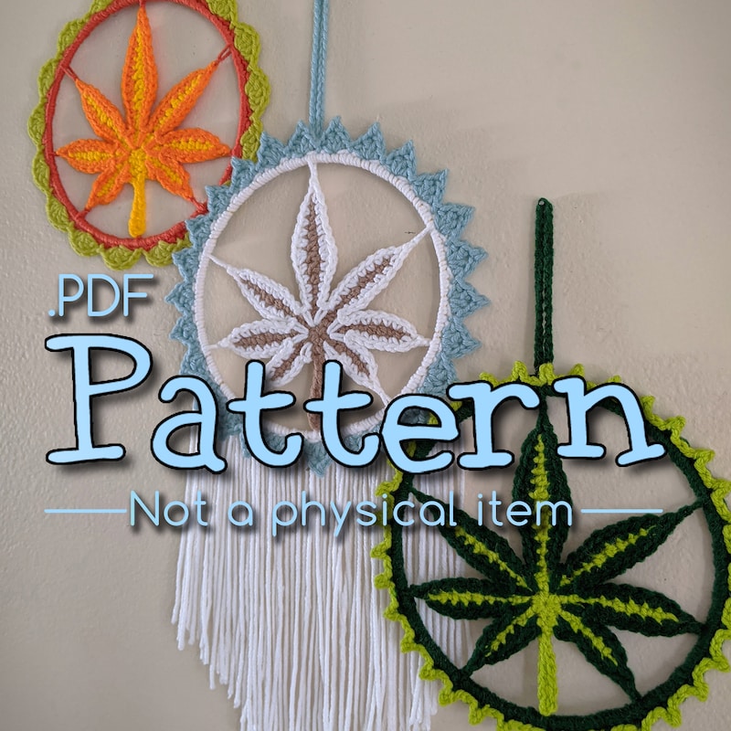 Crochet Marijuana Patterns - Etsy