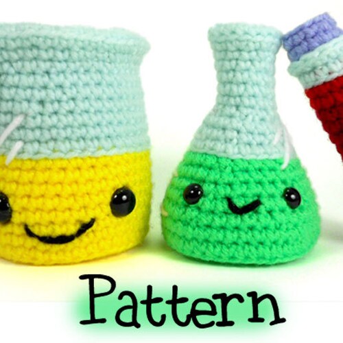 PATTERN Amigurumi Crochet Soft Science Toy Pattern Pack 4 - Etsy