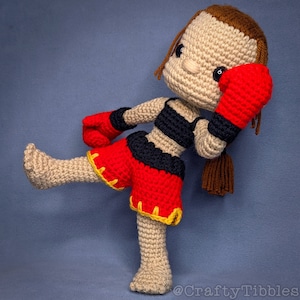 Mixed Martial Arts Crochet Amigurumi Pattern - Etsy