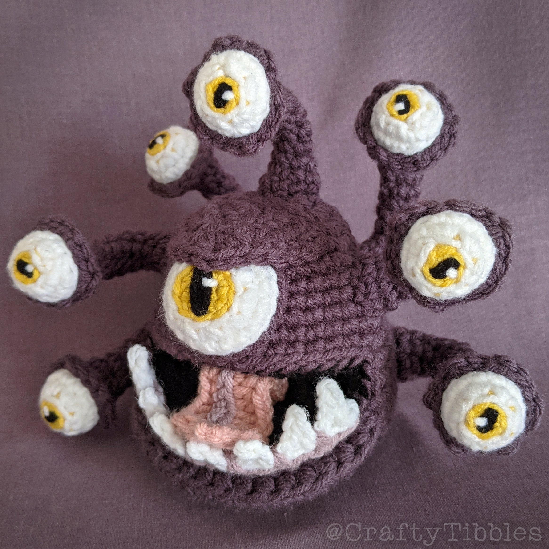 Beholder Crochet Amigurumi Pattern - Etsy UK
