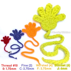 Sticky Hand Crochet Pattern - Etsy
