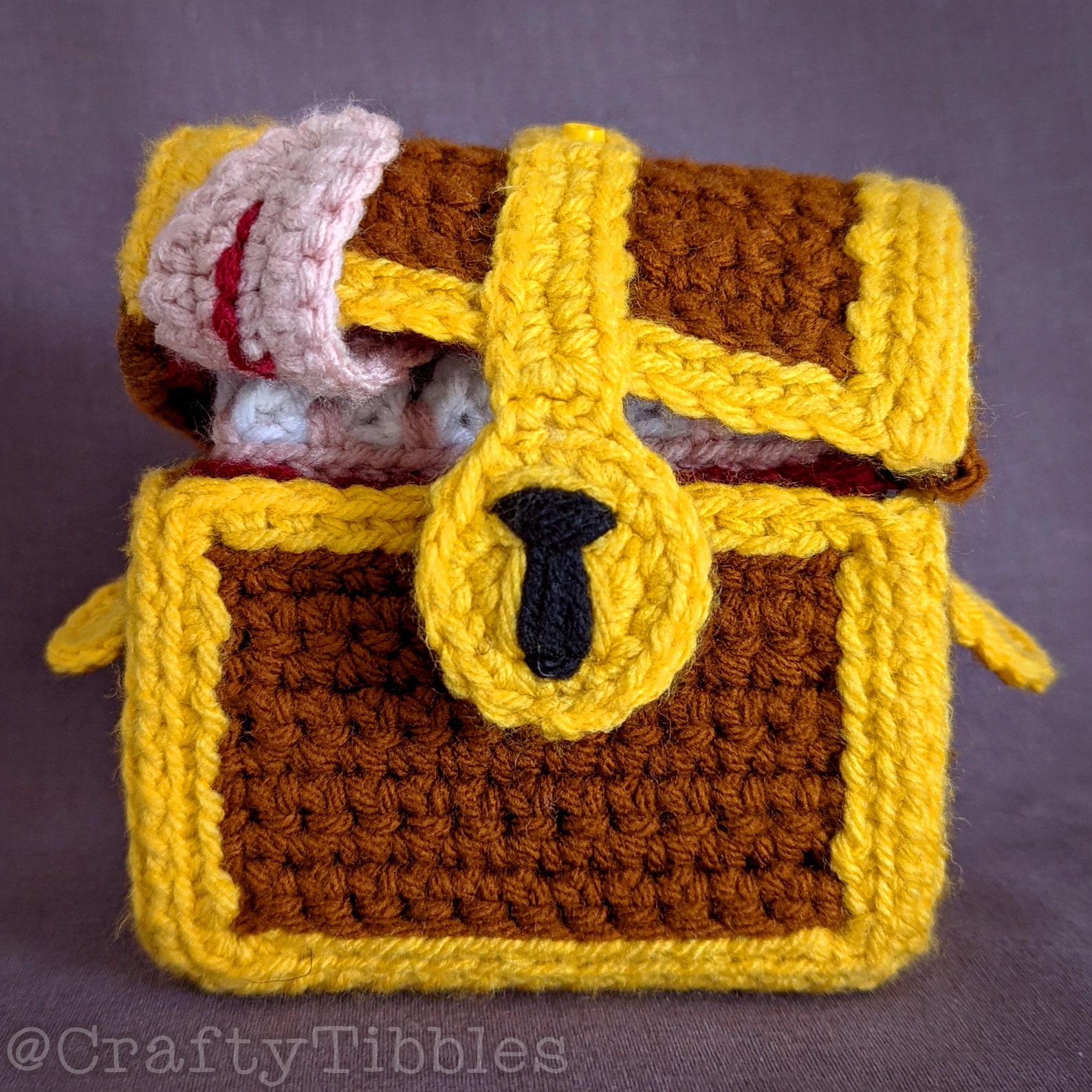 Mimic Chest Crochet Amigurumi Pattern - Etsy