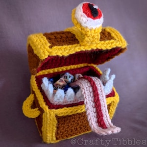 Mimic Chest Crochet Amigurumi Pattern - Etsy