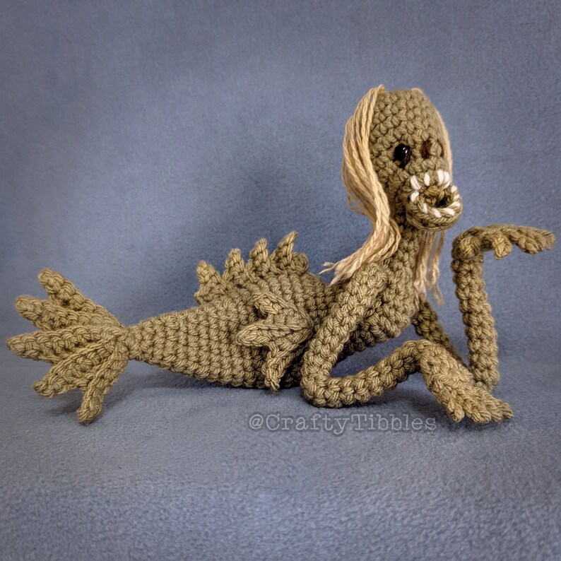 Fiji Mermaid Crochet Amigurumi Pattern - Etsy