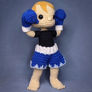 Mixed Martial Arts Crochet Amigurumi Pattern - Etsy