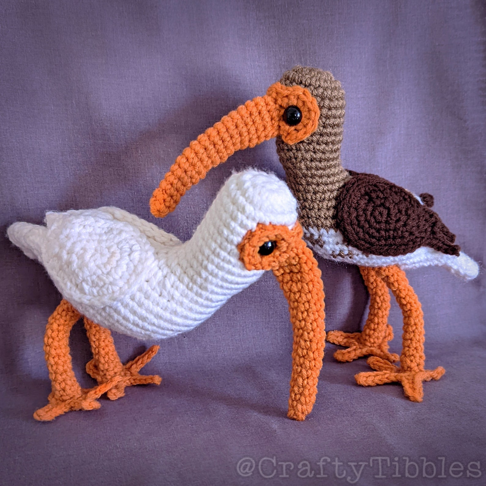 White Ibis Crochet Amigurumi Pattern - Etsy