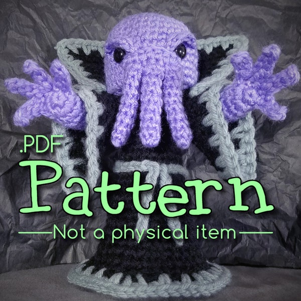 Mind Flayer Pattern - Etsy