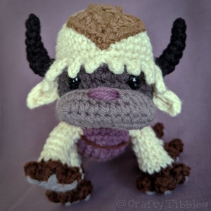 Flying Bison Crochet Amigurumi Pattern - Etsy