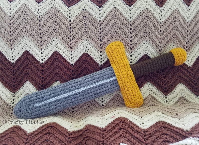 Sword and Shield Crochet Pattern - Etsy