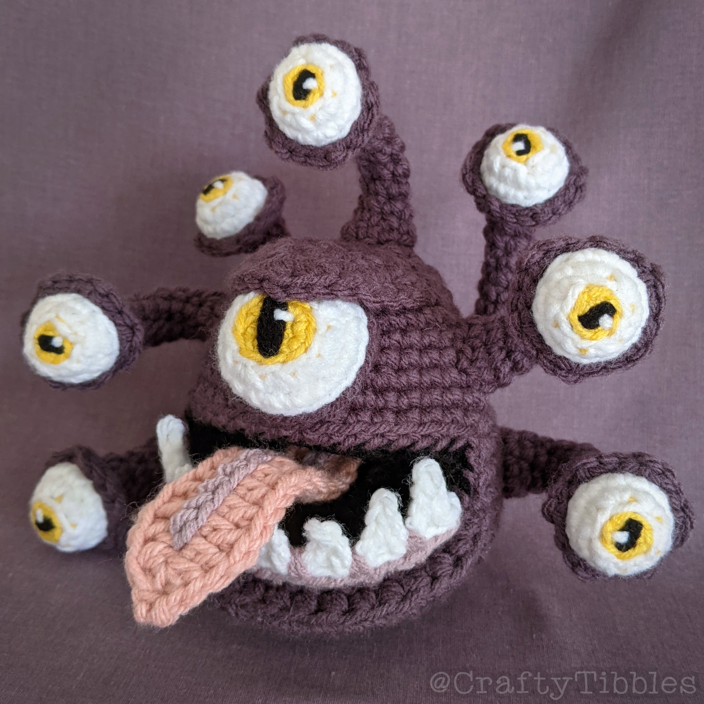 Beholder Crochet Amigurumi Pattern - Etsy UK