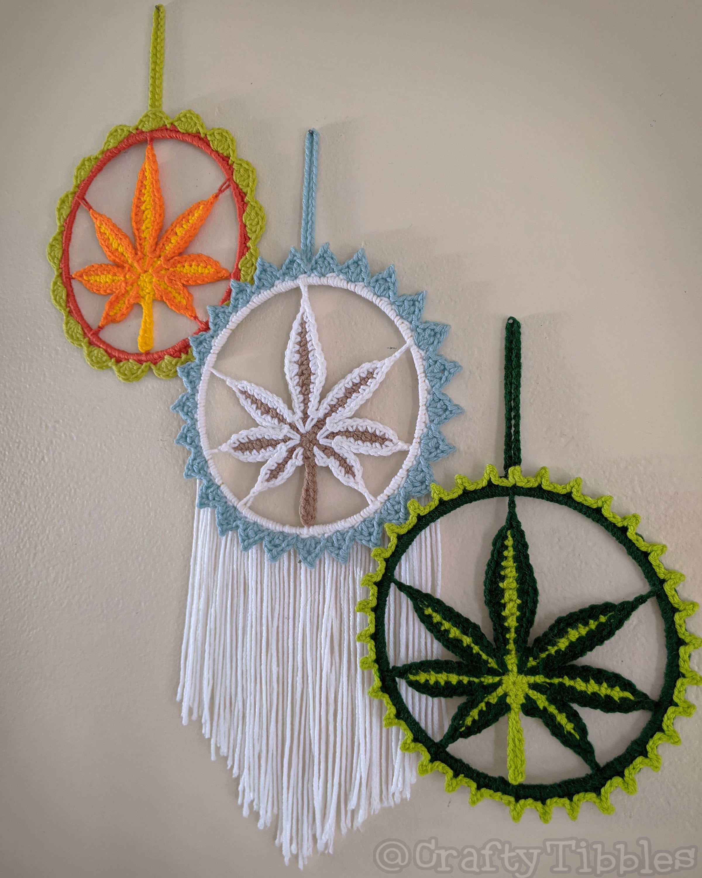 Pot Leaf Decor Crochet Pattern - Etsy