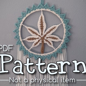 Pot Leaf Decor Crochet Pattern - Etsy