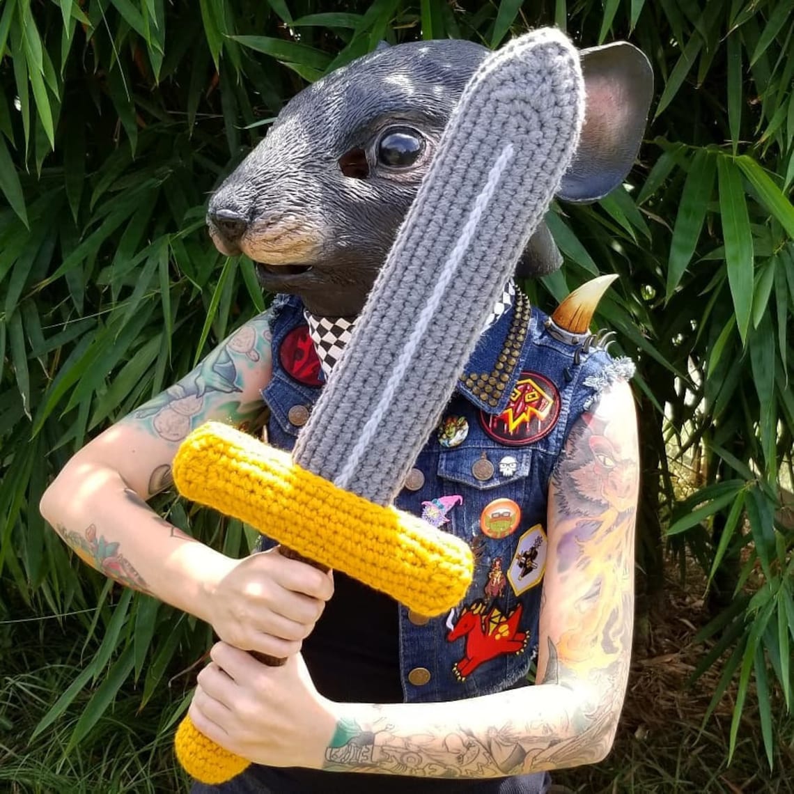 Sword and Shield Crochet Pattern - Etsy