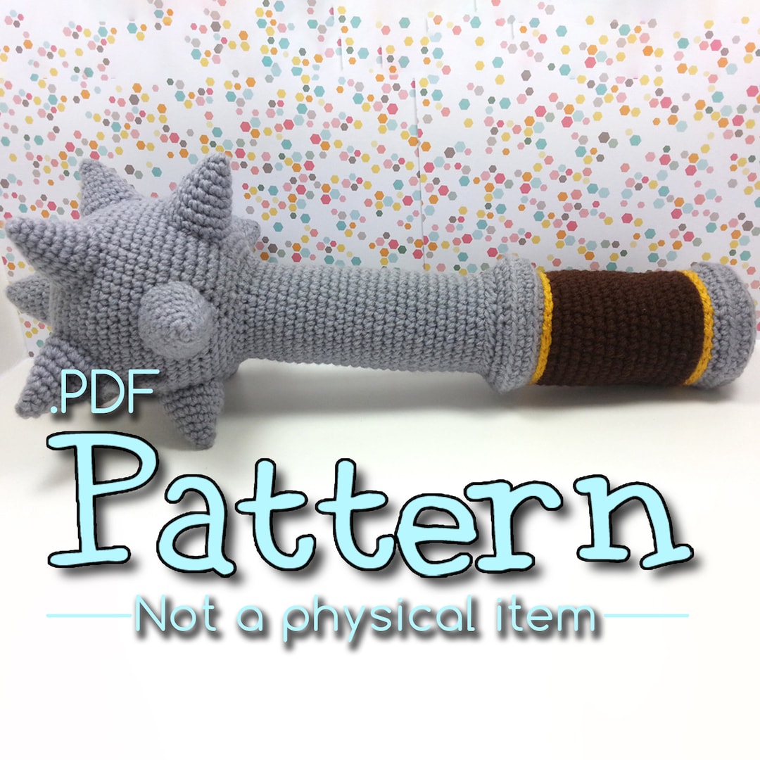 Morningstar Mace Crochet Pattern - Etsy
