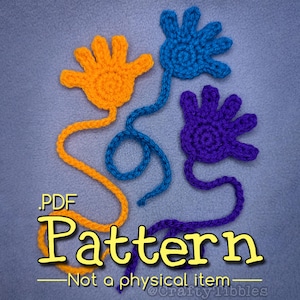 Crochet Pattern Sticky Hand - Etsy