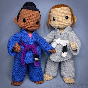 Mixed Martial Arts Crochet Amigurumi Pattern - Etsy