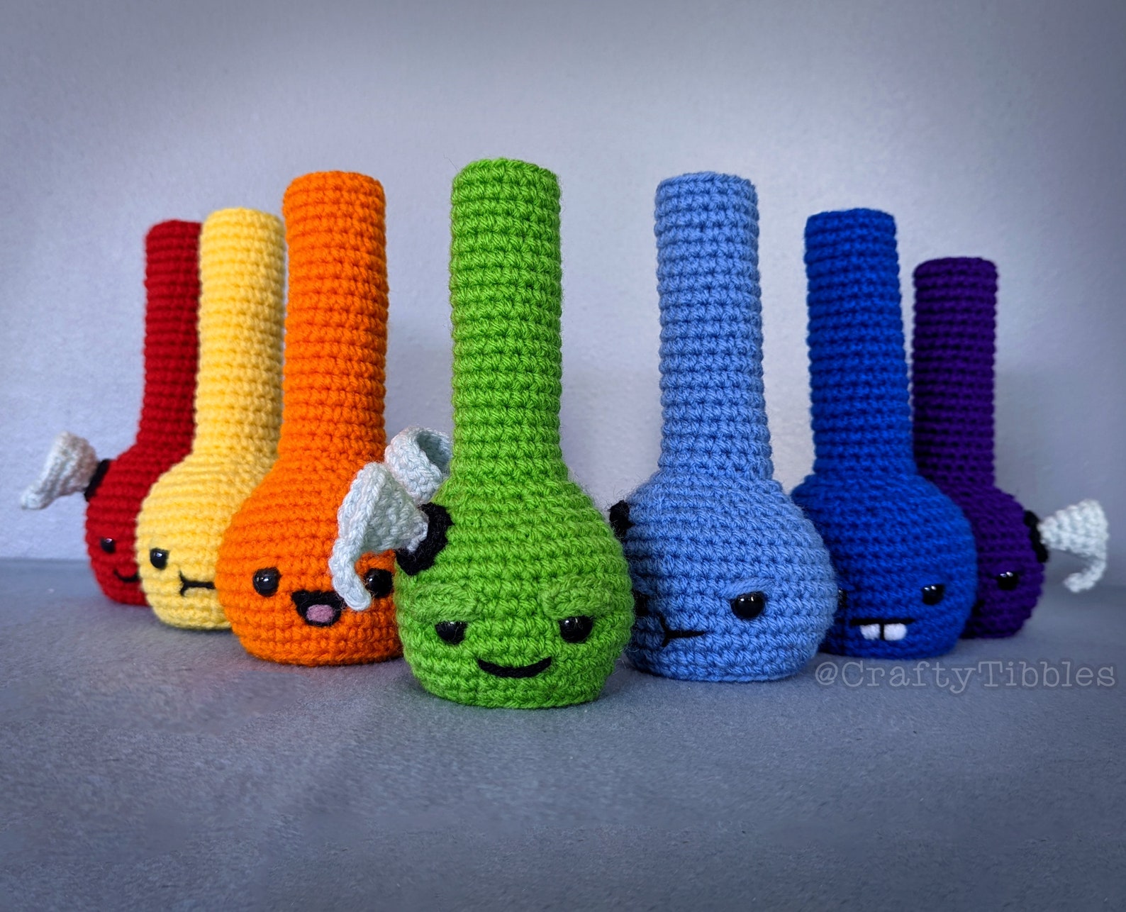 Bong Crochet Amigurumi Pattern the Original - Etsy