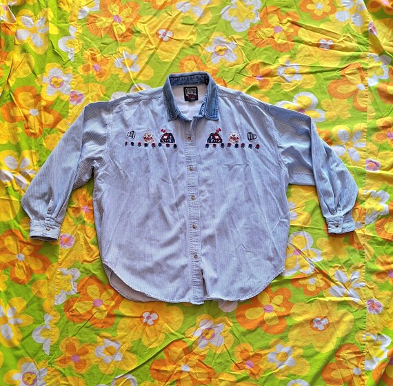 1980s 1990s Vintage Teddy Bear Cottagecore Floral Kit… - Gem