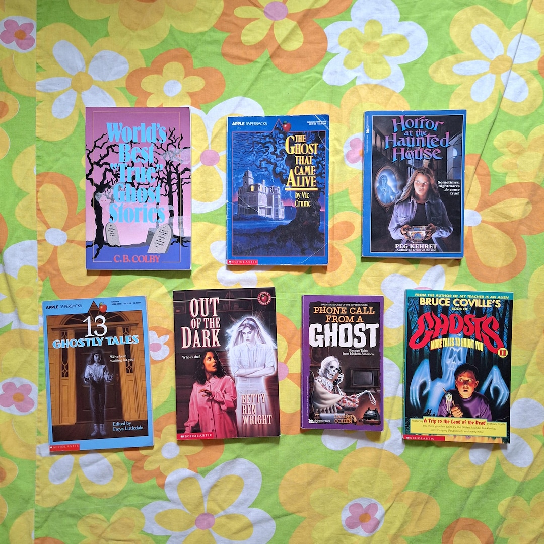 1990s Vintage Ghost Stories Spooky Scary Horror Kids Teen YA Young ...