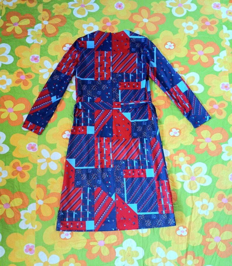 1960s 1970s Vintage Mod Hippie Psychedelic Funky Abstract - Etsy