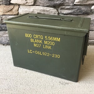 The Fat 50 With Tray Ammodor Ammo Can Tactical Cigar Humidor - Etsy