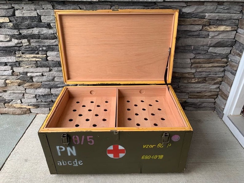 Custom Cigar Humidors Built From Repurposed - Etsy