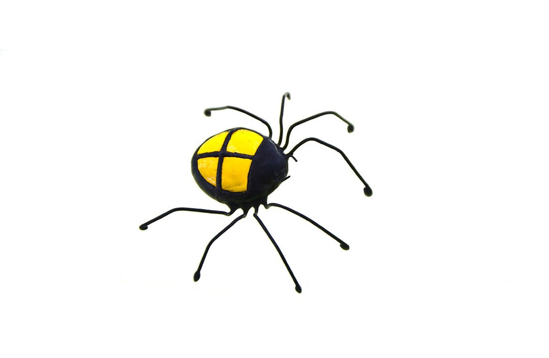 SMALL Tarantula Spider Stained Glass Bug Beetle Suncatcher - Etsy