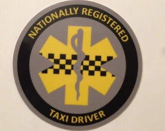 Nationally Registered Taxi Driver Ems/paramedic Patch | Etsy