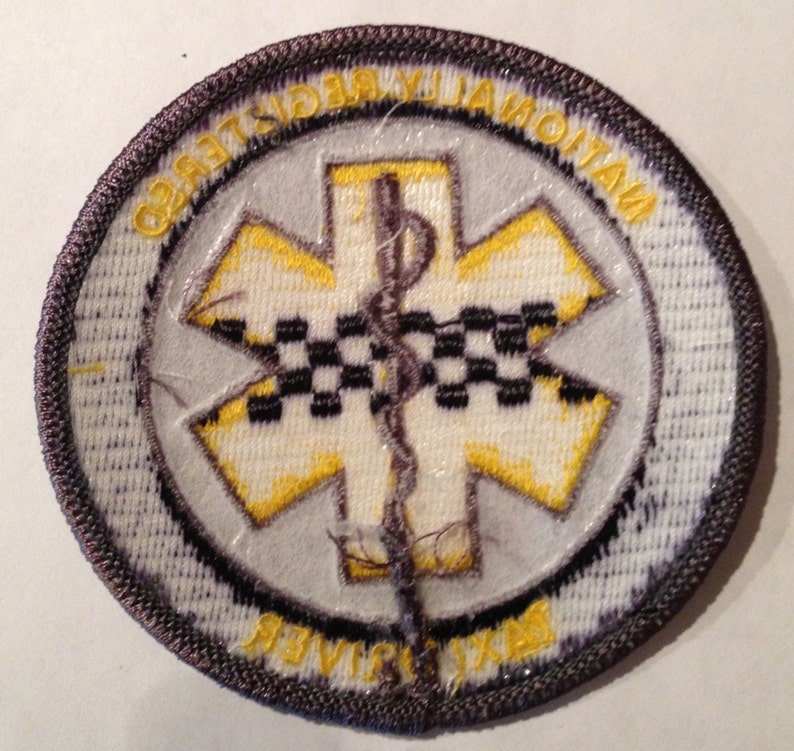 Nationally Registered Taxi Driver Ems/paramedic Patch - Etsy