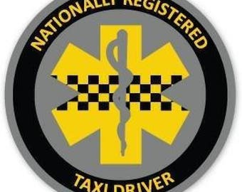 Nationally Registered Taxi Driver Ems/paramedic Patch - Etsy