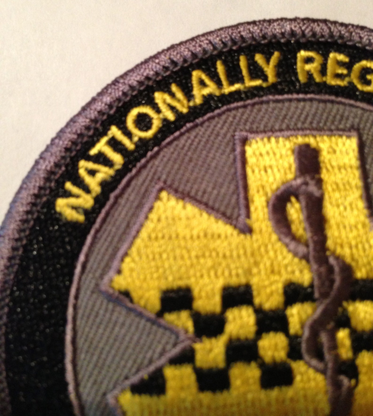 Nationally Registered Taxi Driver Ems/paramedic Patch - Etsy