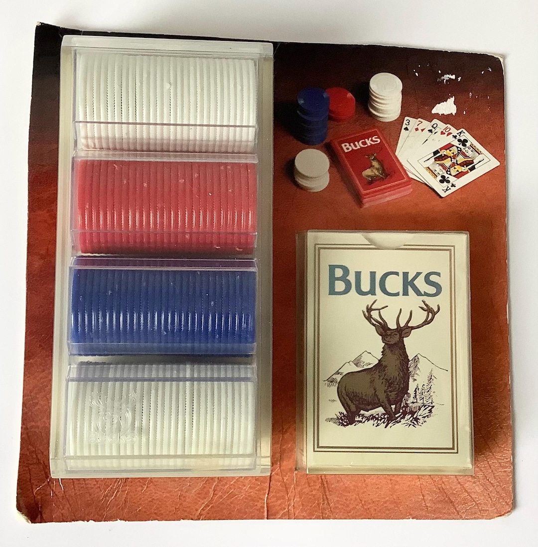 Vintage Bucks - King's Light Cigarettes - Playing Cards - Poker Set ...