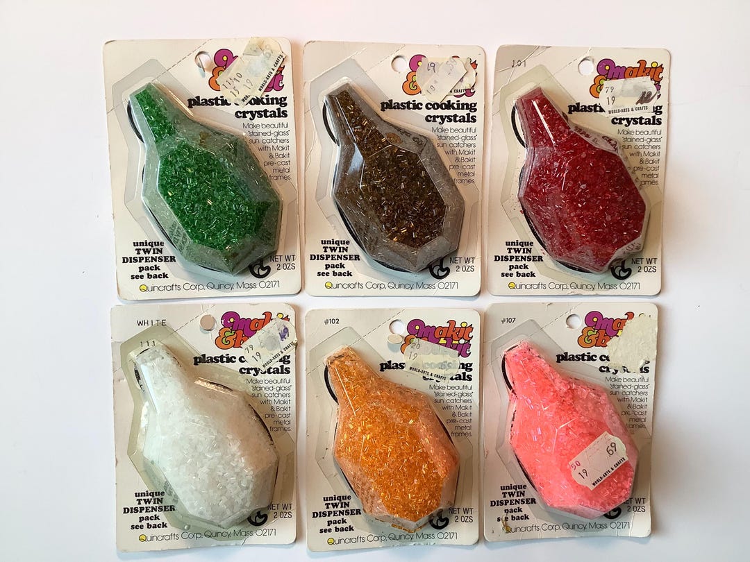 Makit & Bakit Plastic Cooking Crystals - 6 Packages - 2 Oz Packages ...